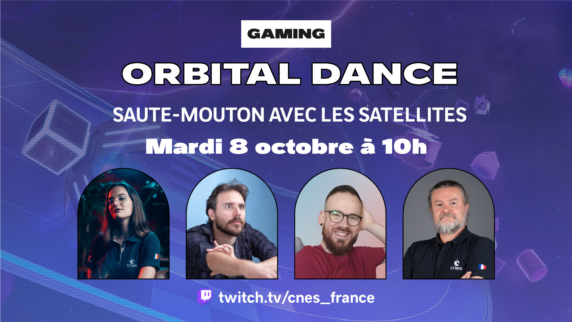 [Twitch] Matinée gaming « Orbital Dance » | CNES