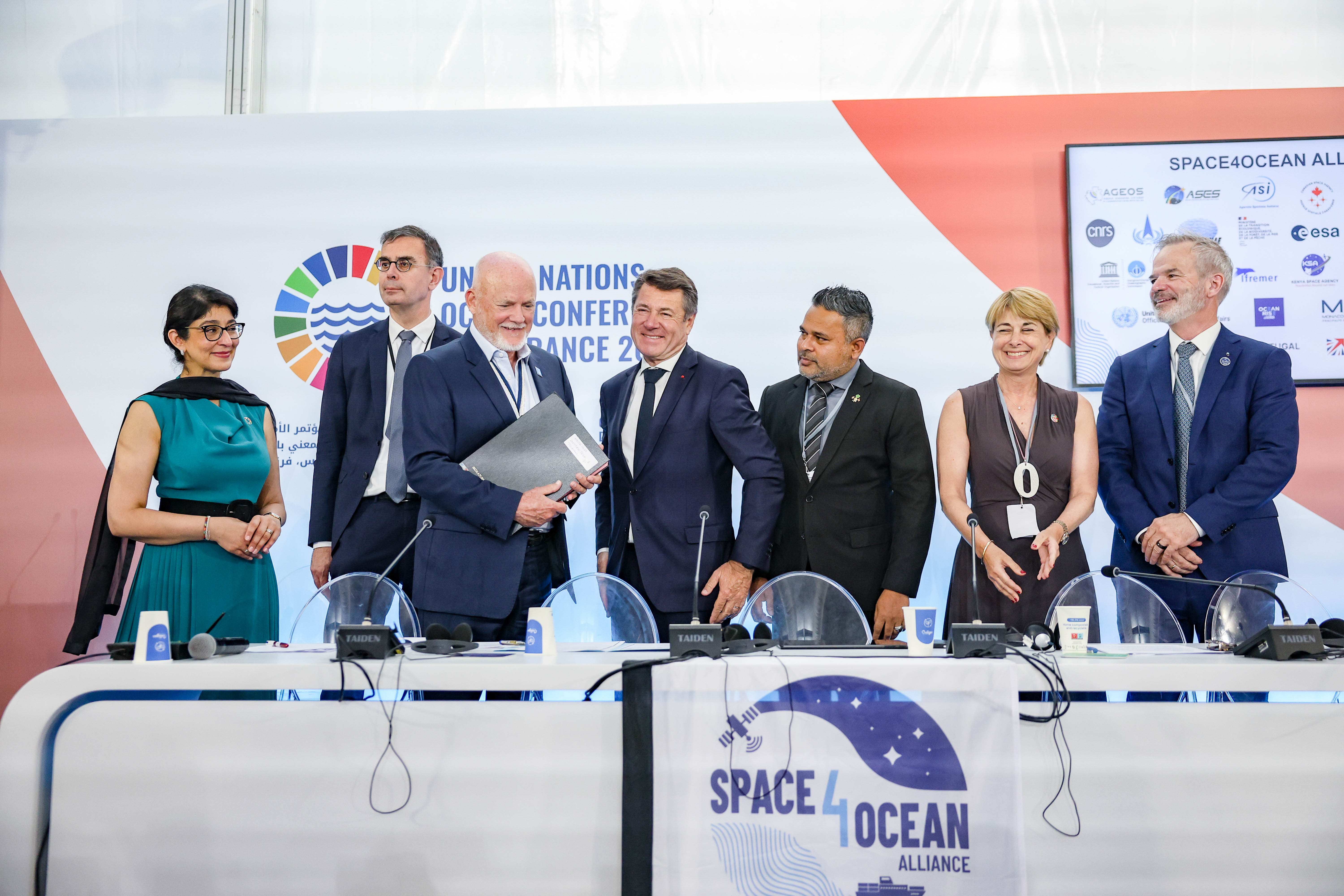Space4Ocean Alliance is officially launched at the United Nations Ocean ...