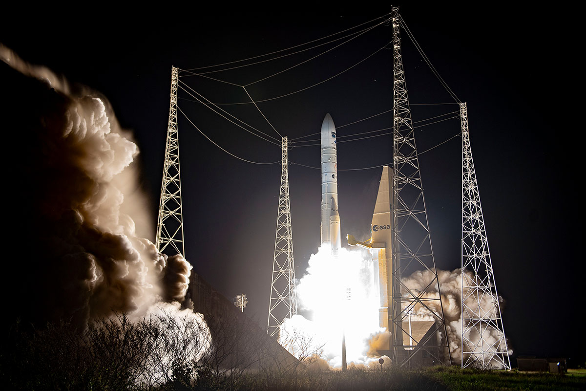 Revoir le lancement de la 3e Ariane 6 avec le satellite Metop-SGA1 (VA264) | CNES