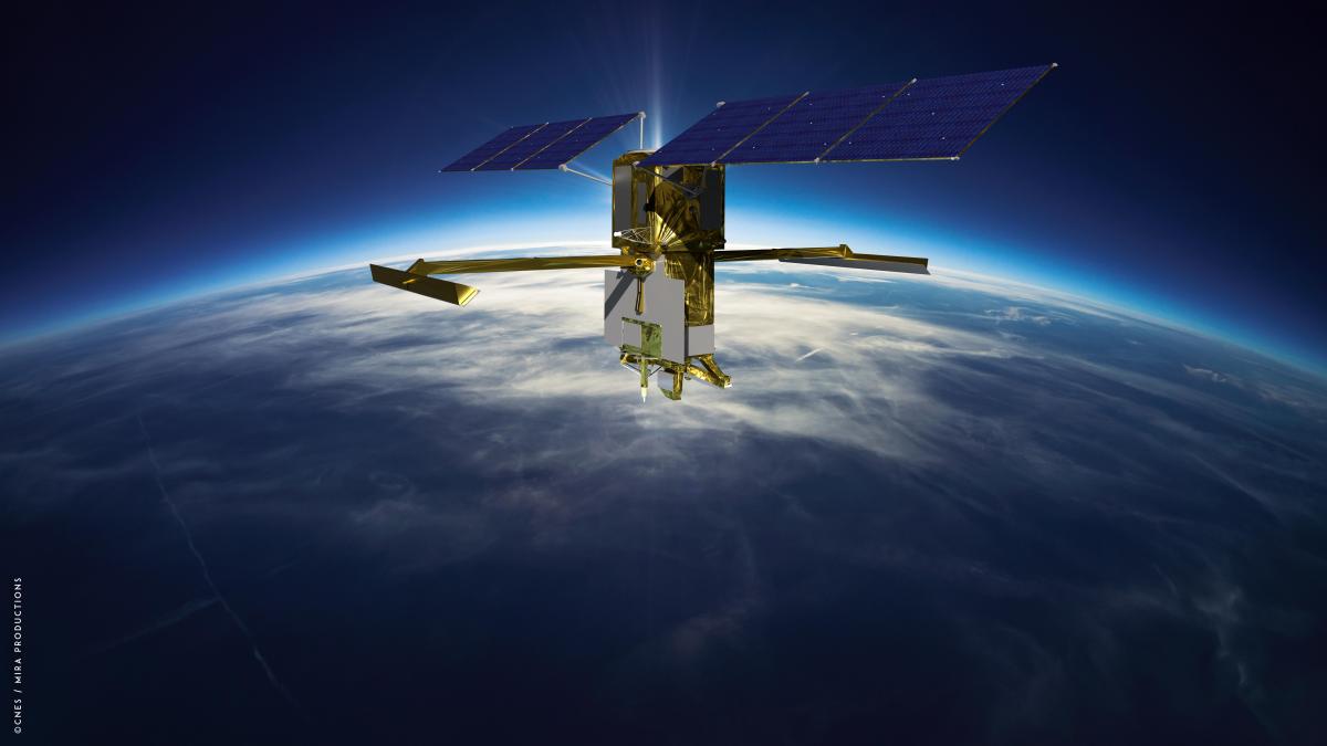 Le satellite SWOT prend de l’altitude | CNES